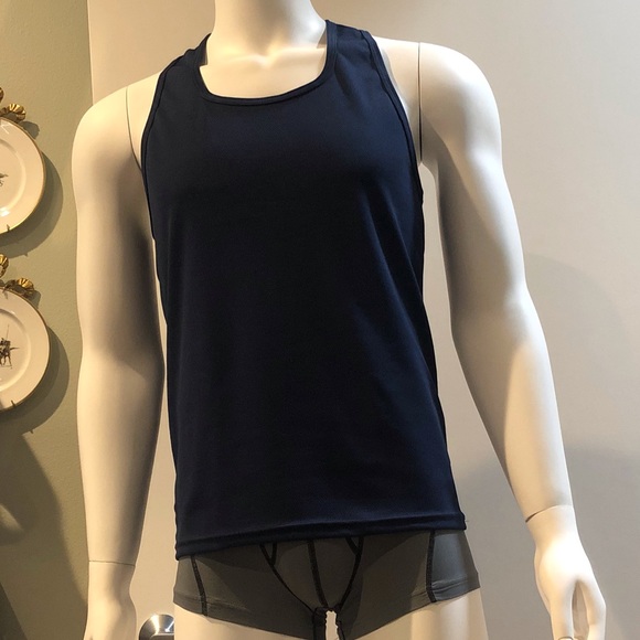 LASC | Shirts | Nwt Lasc Arena Navy Tank Top With Racer Back | Poshmark